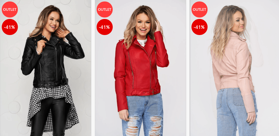 Geci Dama Din Piele Ecologica Doar 99 Lei | Cupi Romania